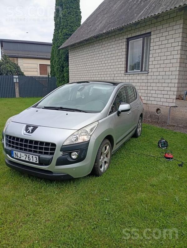 Pelēks Peugeot 3008 2011 Madona, ar dzinēja tilpumu 1.60 L un nobraukumu 243 tūkst. km par 4350 €, foto 1 vietnē AUTOMOTO.COM.LV