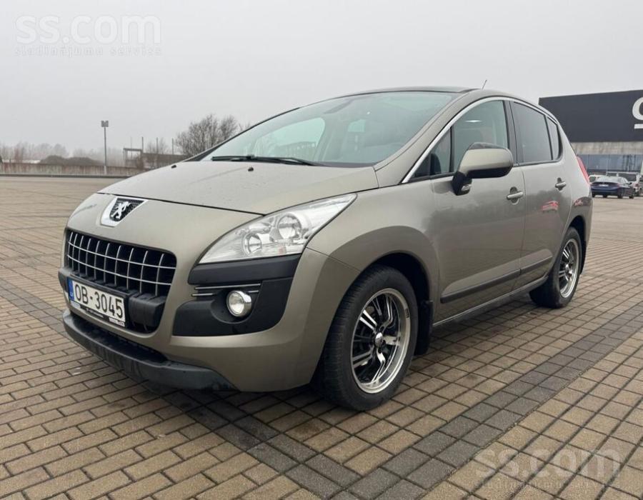 Pelēks Peugeot 3008 2012 Rīga, ar dzinēja tilpumu 1.60 L un nobraukumu 177 tūkst. km par 3900 €, foto 1 vietnē AUTOMOTO.COM.LV