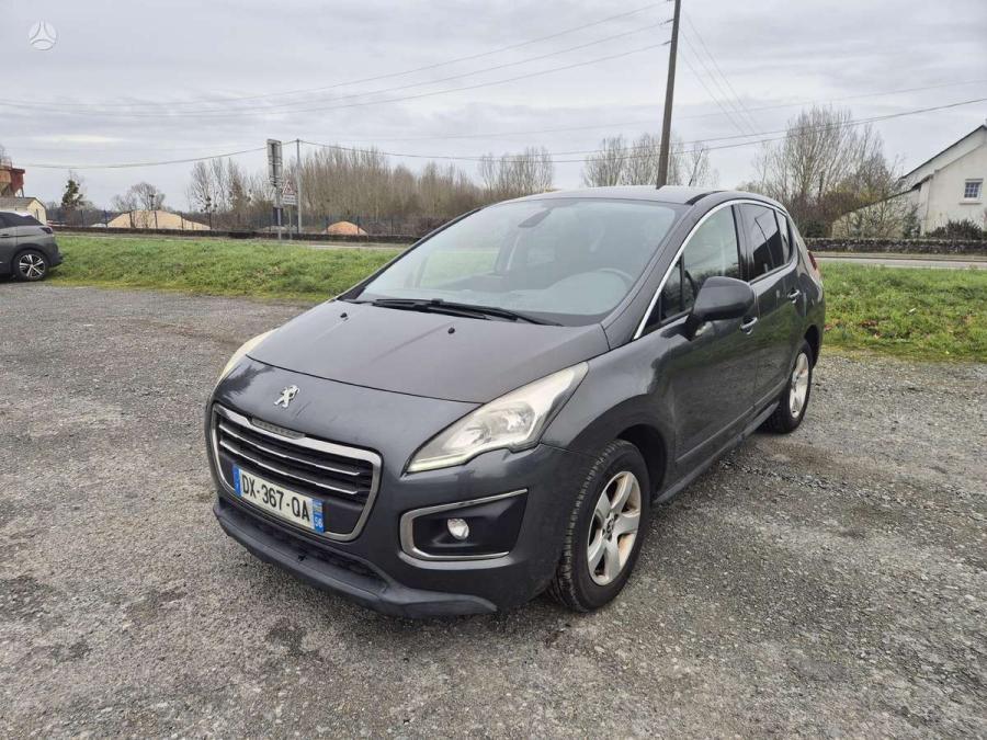 Pelēks Peugeot 3008 2015 Tauragė, ar dzinēja tilpumu 1.60 L un nobraukumu 300 tūkst. km par 4500 €, foto 1 vietnē AUTOMOTO.COM.LV