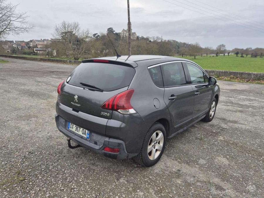 Pelēks Peugeot 3008 2015 Tauragė, ar dzinēja tilpumu 1.60 L un nobraukumu 300 tūkst. km par 4500 €, foto 3 vietnē AUTOMOTO.COM.LV