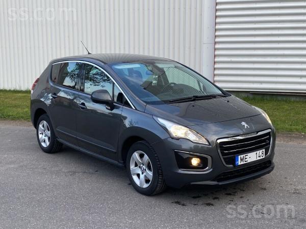 Grey Peugeot 3008 2015 in Riga, with an engine capacity of 1.60 L and mileage of 244 thousand km for 4490 €, photo 2 on AUTOMOTO.COM.LV