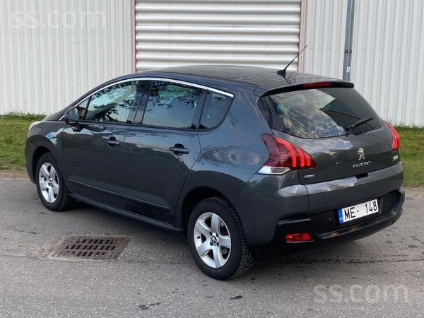 Grey Peugeot 3008 2015 in Riga, with an engine capacity of 1.60 L and mileage of 244 thousand km for 4490 €, photo 6 on AUTOMOTO.COM.LV