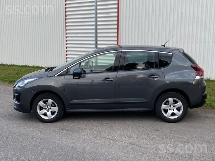 Grey Peugeot 3008 2015 in Riga, with an engine capacity of 1.60 L and mileage of 244 thousand km for 4490 €, photo 8 on AUTOMOTO.COM.LV