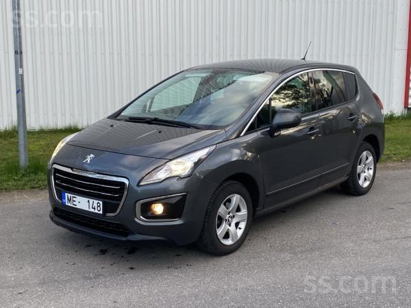 Grey Peugeot 3008 2015 in Riga, with an engine capacity of 1.60 L and mileage of 244 thousand km for 4490 €, photo 8 on AUTOMOTO.COM.LV