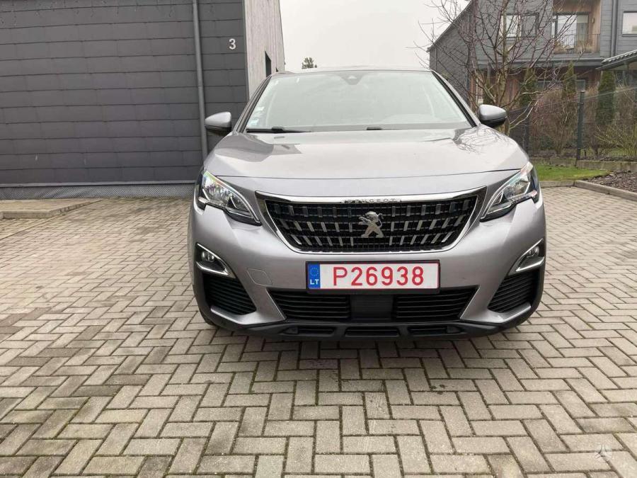 Grey Peugeot 3008 2019 in Kaunas, with an engine capacity of 1.20 L and mileage of 60 thousand km for 15350 €, photo 14 on AUTOMOTO.COM.LV