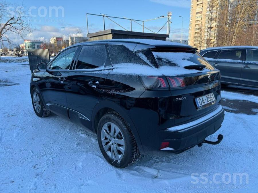 Pelēks Peugeot 3008 2021 Rīga, ar dzinēja tilpumu 1.20 L un nobraukumu 144 tūkst. km par 16990 €, foto 6 vietnē AUTOMOTO.COM.LV