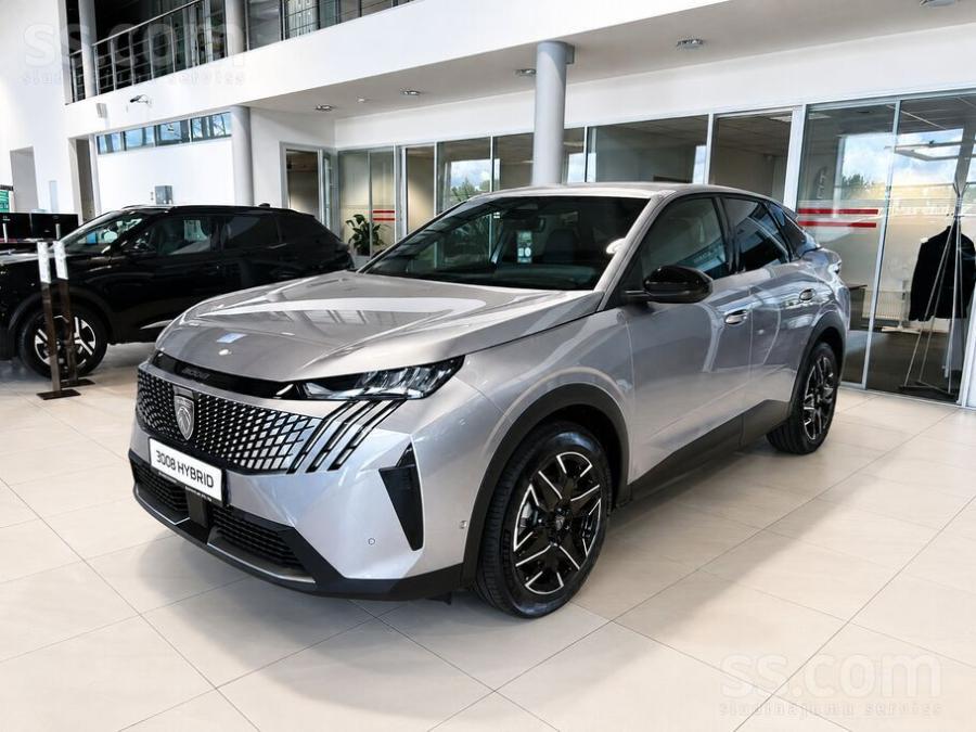 Grey Peugeot 3008 2026 in Riga, with an engine capacity of 1.20 L and mileage of 0 thousand km for 30200 €, photo 1 on AUTOMOTO.COM.LV