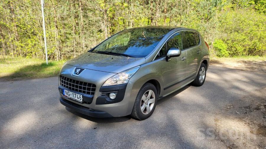 Pelēks Peugeot 3008 2009 Daugavpils, ar dzinēja tilpumu 1.60 L un nobraukumu 243 tūkst. km par 13999 €, foto 2 vietnē AUTOMOTO.COM.LV