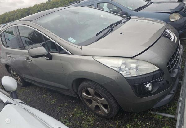 Grey Peugeot 3008 2009 in Taurage, with an engine capacity of 1.56 L and mileage of 248 thousand km for 2500 €, photo 6 on AUTOMOTO.COM.LV