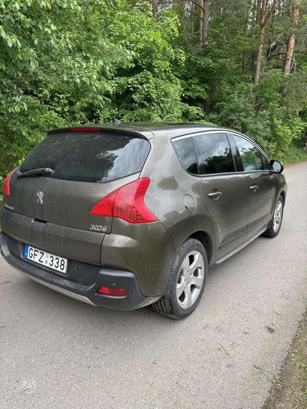 Grey Peugeot 3008 2009 in Kaunas, with an engine capacity of 1.98 L and mileage of 223 thousand km for 2500 €, photo 4 on AUTOMOTO.COM.LV