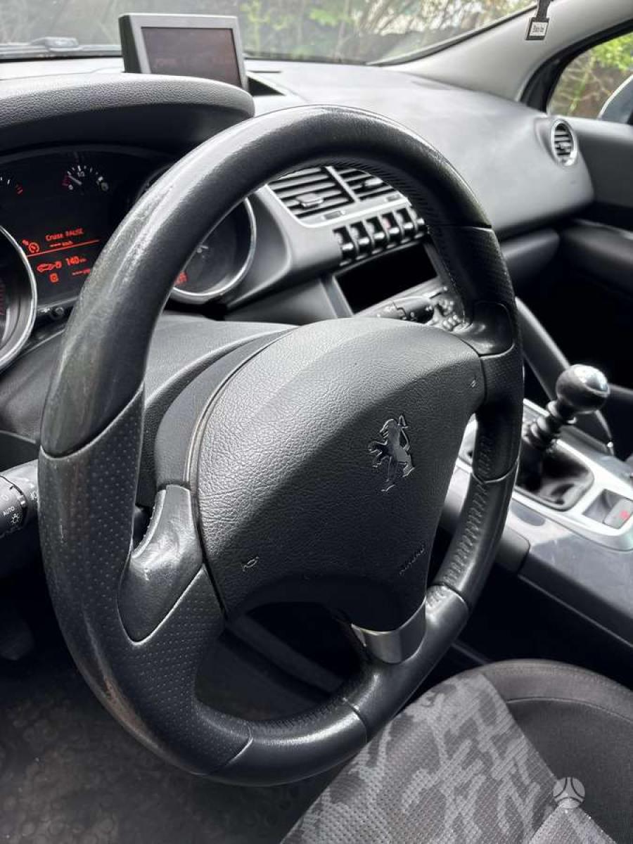Pelēks Peugeot 3008 2009 Kauņa, ar dzinēja tilpumu 1.98 L un nobraukumu 223 tūkst. km par 2500 €, foto 9 vietnē AUTOMOTO.COM.LV