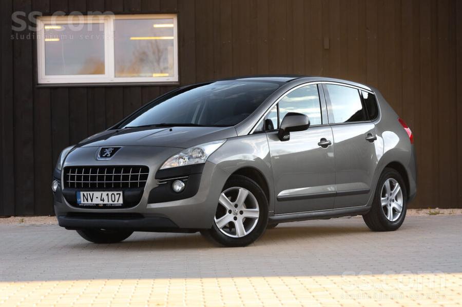 Grey Peugeot 3008 2010 in Jelgava, with an engine capacity of 1.60 L and mileage of 279 thousand km for 3900 €, photo 1 on AUTOMOTO.COM.LV