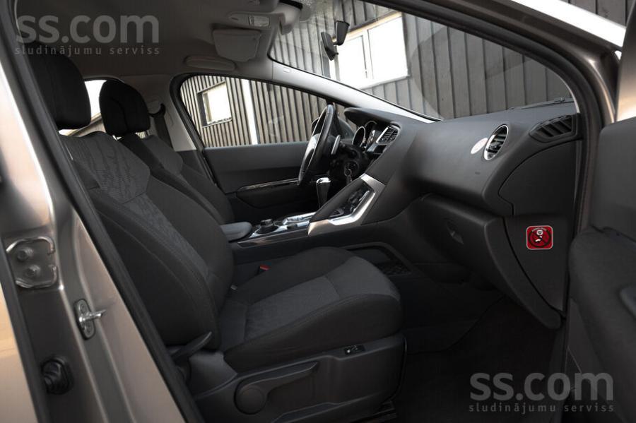 Grey Peugeot 3008 2010 in Jelgava, with an engine capacity of 1.60 L and mileage of 279 thousand km for 3900 €, photo 8 on AUTOMOTO.COM.LV