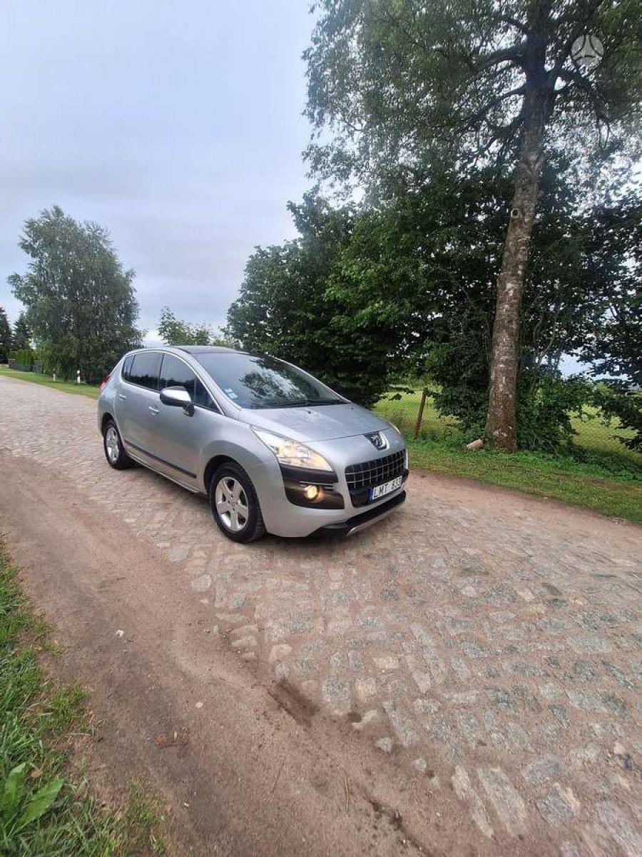Grey Peugeot 3008 2010 in Silute, with an engine capacity of 1.56 L and mileage of 316 thousand km for 3250 €, photo 1 on AUTOMOTO.COM.LV