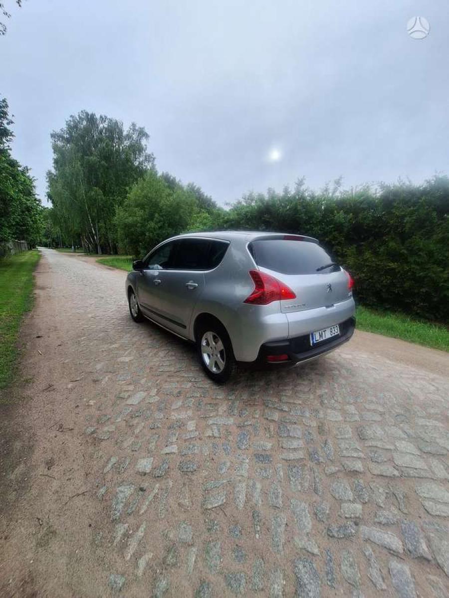 Grey Peugeot 3008 2010 in Silute, with an engine capacity of 1.56 L and mileage of 316 thousand km for 3250 €, photo 10 on AUTOMOTO.COM.LV