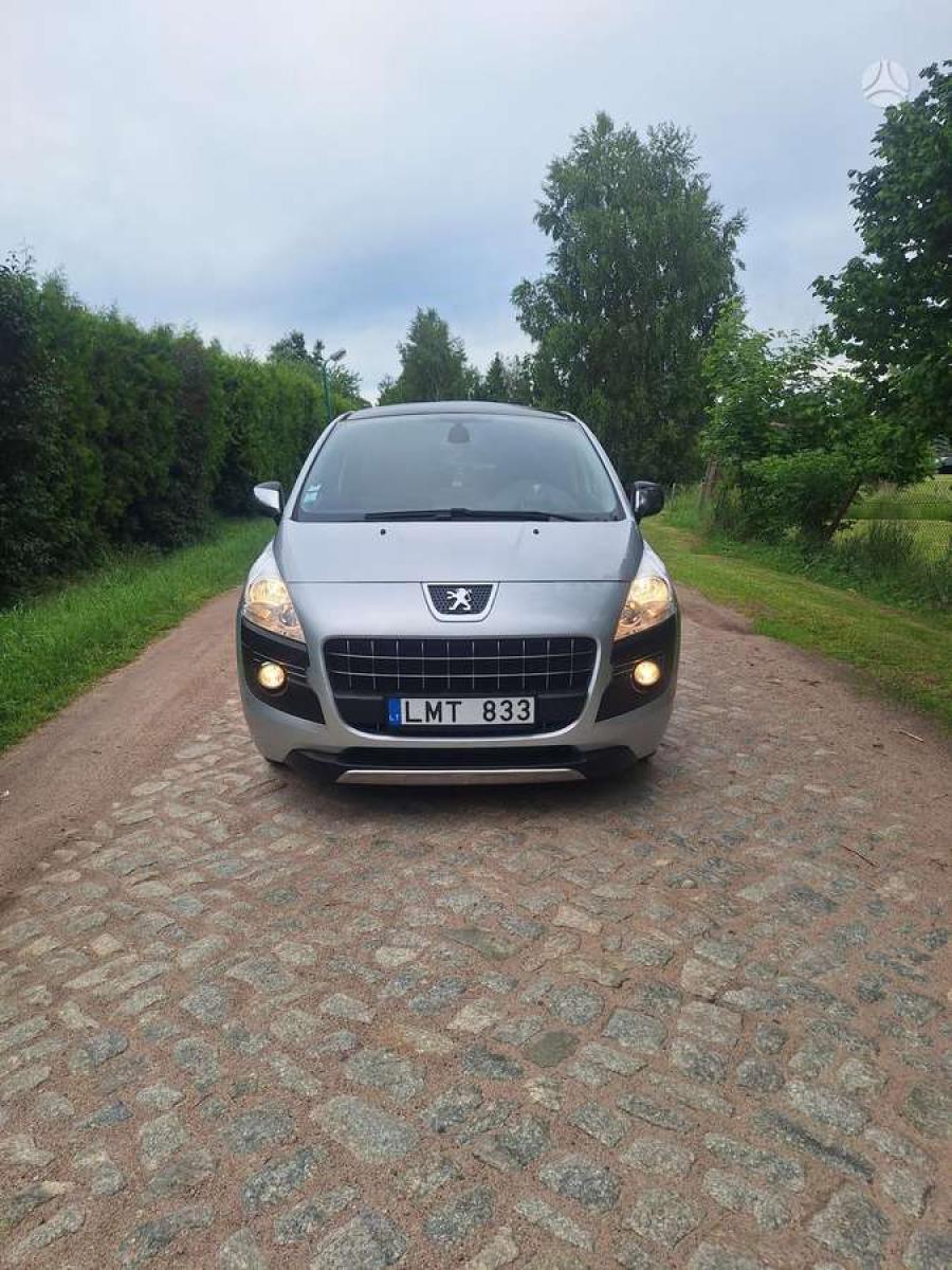 Grey Peugeot 3008 2010 in Silute, with an engine capacity of 1.56 L and mileage of 316 thousand km for 3250 €, photo 11 on AUTOMOTO.COM.LV