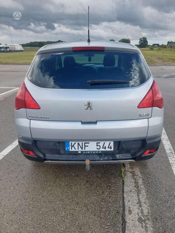 Grey Peugeot 3008 2010 in Siauliai, with an engine capacity of 2.00 L and mileage of 295 thousand km for 3000 €, photo 3 on AUTOMOTO.COM.LV