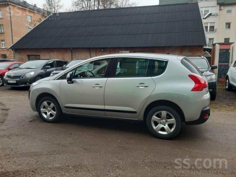 Grey Peugeot 3008 2011 in Daugavpils, with an engine capacity of 1.60 L and mileage of 0 thousand km for 4100 €, photo 9 on AUTOMOTO.COM.LV