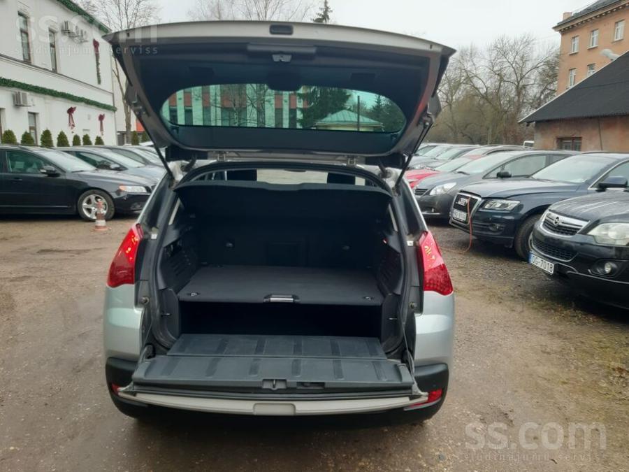 Grey Peugeot 3008 2011 in Daugavpils, with an engine capacity of 1.60 L and mileage of 0 thousand km for 4100 €, photo 22 on AUTOMOTO.COM.LV