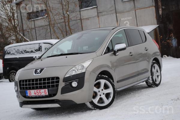 Pelēks Peugeot 3008 2011 Rīga, ar dzinēja tilpumu 2.00 L un nobraukumu 239 tūkst. km par 5690 €, foto 1 vietnē AUTOMOTO.COM.LV