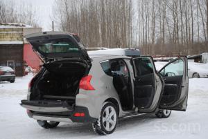 Grey Peugeot 3008 2011 in Riga, with an engine capacity of 2.00 L and mileage of 239 thousand km for 5690 €, photo 7 on AUTOMOTO.COM.LV