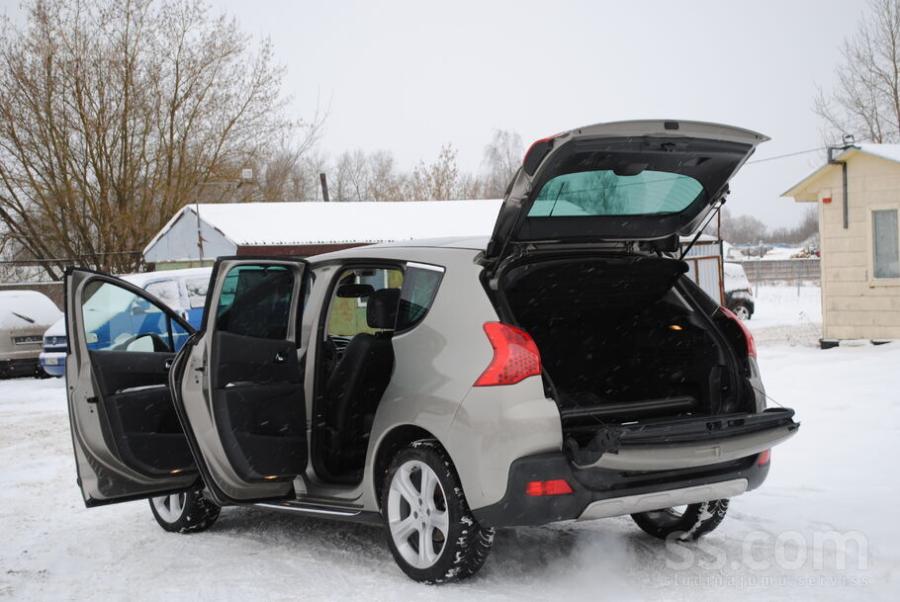 Grey Peugeot 3008 2011 in Riga, with an engine capacity of 2.00 L and mileage of 239 thousand km for 5690 €, photo 9 on AUTOMOTO.COM.LV