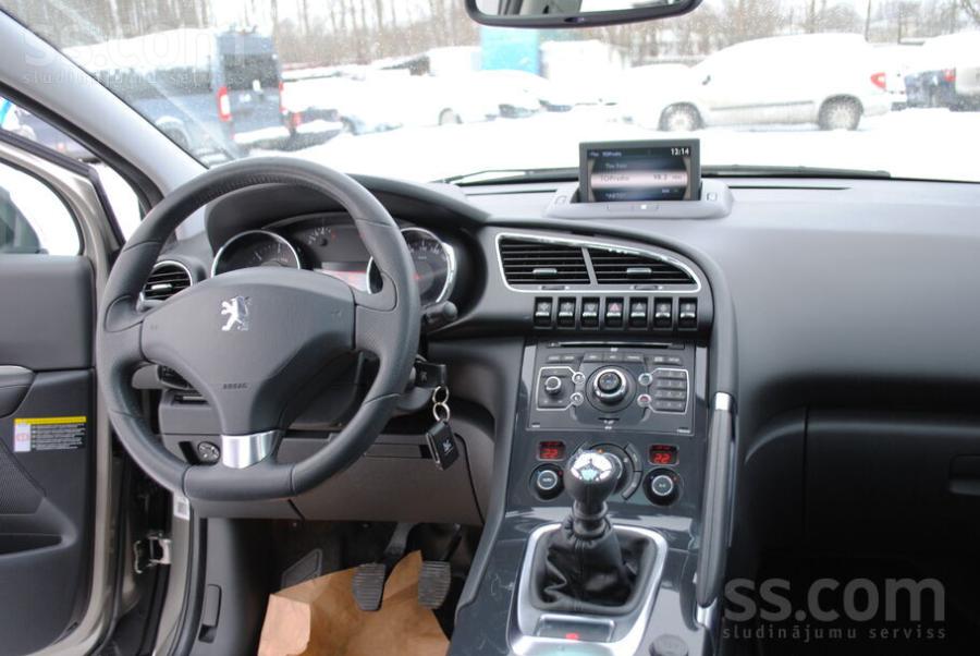 Grey Peugeot 3008 2011 in Riga, with an engine capacity of 2.00 L and mileage of 239 thousand km for 5690 €, photo 15 on AUTOMOTO.COM.LV