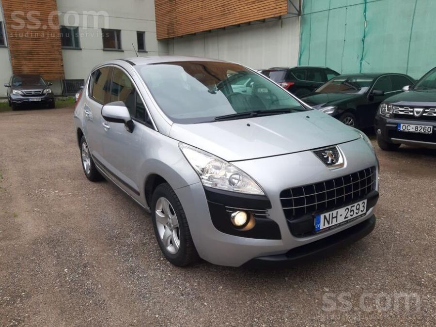Pelēks Peugeot 3008 2011 Daugavpils, ar dzinēja tilpumu 1.60 L un nobraukumu 0 tūkst. km par 3450 €, foto 4 vietnē AUTOMOTO.COM.LV