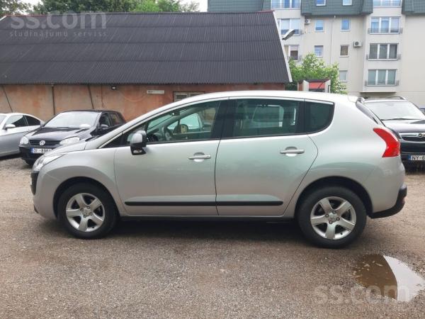 Grey Peugeot 3008 2011 in Daugavpils, with an engine capacity of 1.60 L and mileage of 0 thousand km for 3450 €, photo 9 on AUTOMOTO.COM.LV