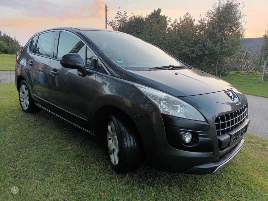 Grey Peugeot 3008 2011 in Kaunas, with an engine capacity of 1.60 L and mileage of 158 thousand km for 3600 €, photo 4 on AUTOMOTO.COM.LV