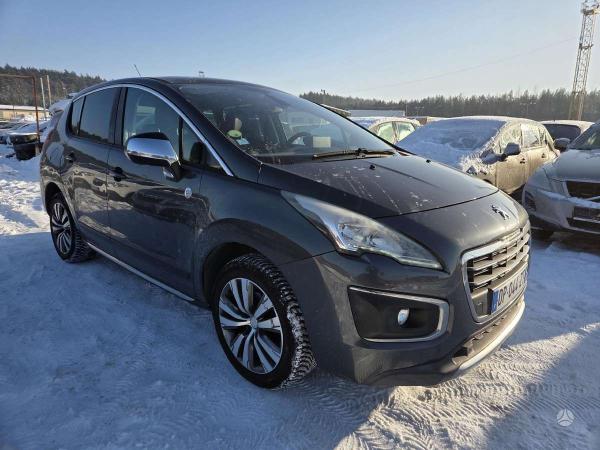 Grey Peugeot 3008 2015 in Vilnius, with an engine capacity of 1.56 L and mileage of 213 thousand km for 6700 €, photo 3 on AUTOMOTO.COM.LV