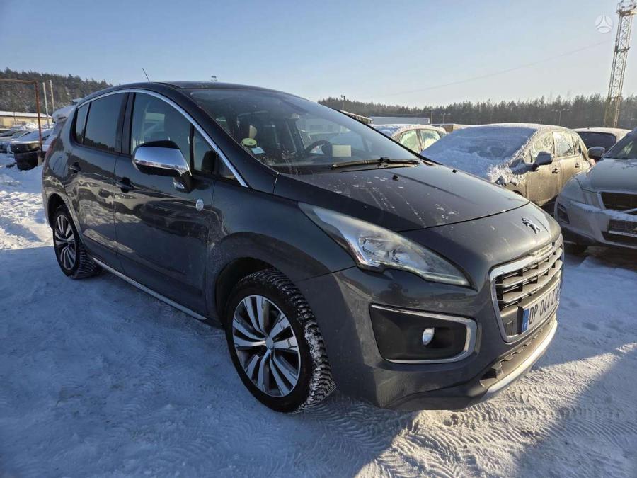 Pelēks Peugeot 3008 2015 Viļņa, ar dzinēja tilpumu 1.56 L un nobraukumu 213 tūkst. km par 6700 €, foto 3 vietnē AUTOMOTO.COM.LV