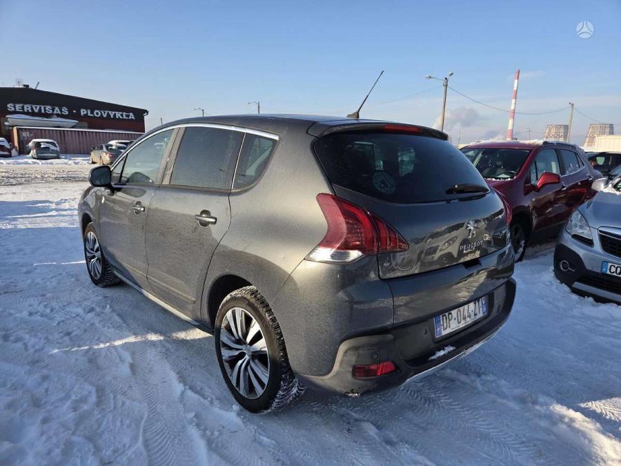 Pelēks Peugeot 3008 2015 Viļņa, ar dzinēja tilpumu 1.56 L un nobraukumu 213 tūkst. km par 6700 €, foto 6 vietnē AUTOMOTO.COM.LV