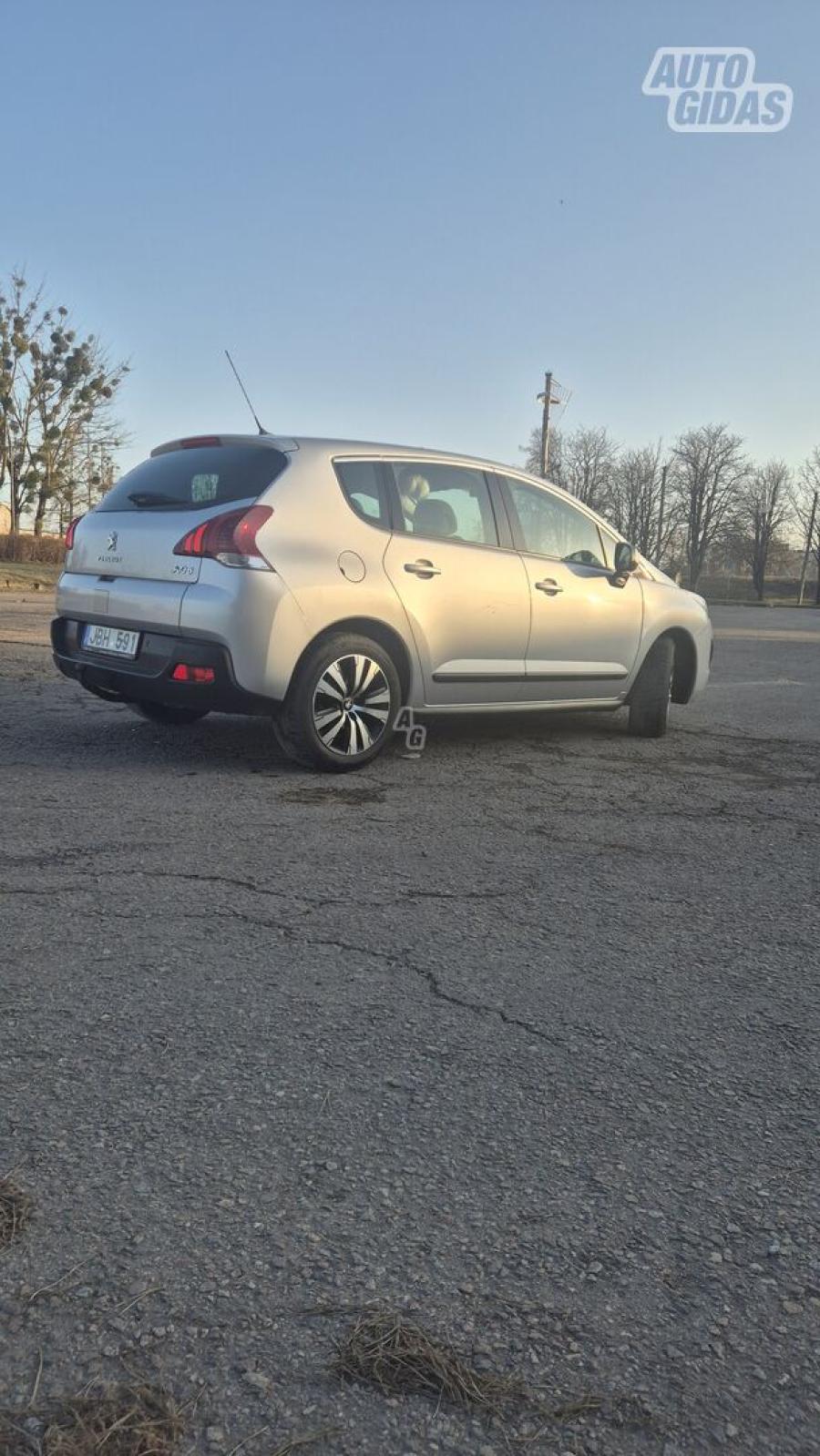 Pelēks Peugeot 3008 2015 Kauņa, ar dzinēja tilpumu 1.60 L un nobraukumu 320 tūkst. km par 3500 €, foto 4 vietnē AUTOMOTO.COM.LV