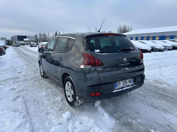 Grey Peugeot 3008 2016 in Taurage, with an engine capacity of 1.56 L and mileage of 259 thousand km for 4900 €, photo 7 on AUTOMOTO.COM.LV