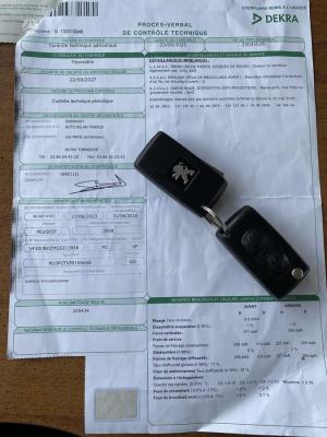 Серый Пежо 3008 2016 в Вильнюс, объемом двигателя 1.60 л и пробегом 218 тыс. км за 5650 €, фото 18 на AUTOMOTO.COM.LV