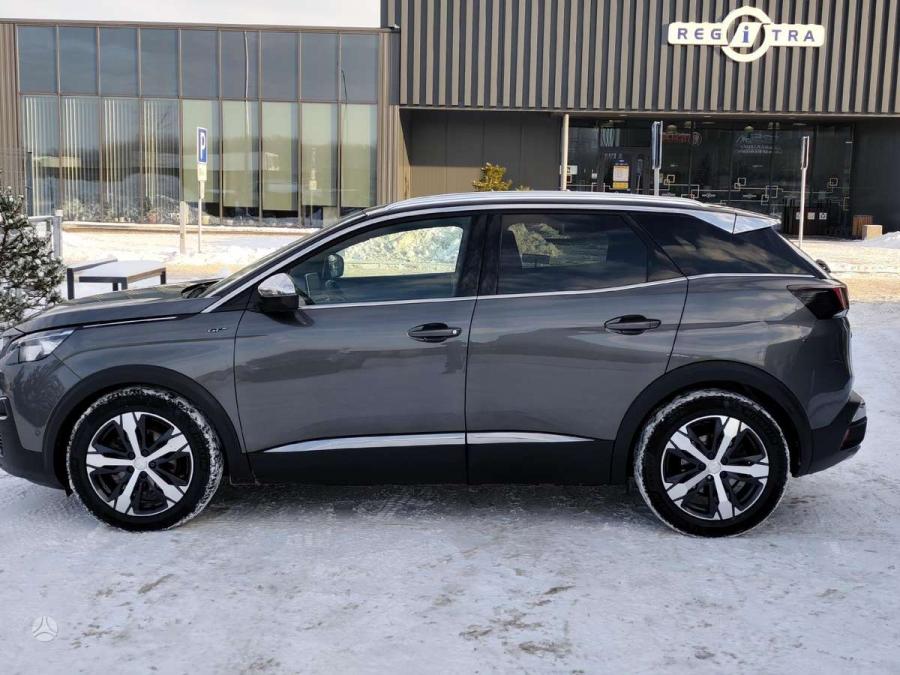 Grey Peugeot 3008 2017 in Siauliai, with an engine capacity of 2.00 L and mileage of 227 thousand km for 13800 €, photo 4 on AUTOMOTO.COM.LV