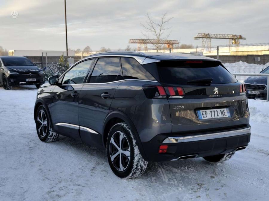 Grey Peugeot 3008 2017 in Siauliai, with an engine capacity of 2.00 L and mileage of 227 thousand km for 13800 €, photo 6 on AUTOMOTO.COM.LV