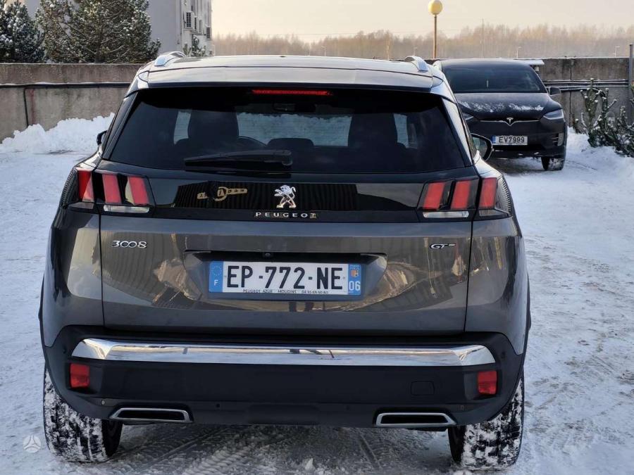Grey Peugeot 3008 2017 in Siauliai, with an engine capacity of 2.00 L and mileage of 227 thousand km for 13800 €, photo 8 on AUTOMOTO.COM.LV
