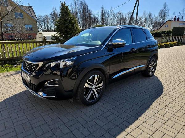 Grey Peugeot 3008 2018 in Panevezys, with an engine capacity of 2.00 L and mileage of 126 thousand km for 16000 €, photo 3 on AUTOMOTO.COM.LV