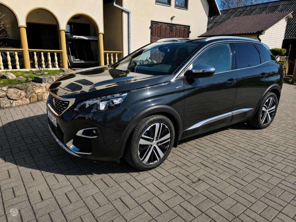 Grey Peugeot 3008 2018 in Panevezys, with an engine capacity of 2.00 L and mileage of 126 thousand km for 16000 €, photo 5 on AUTOMOTO.COM.LV