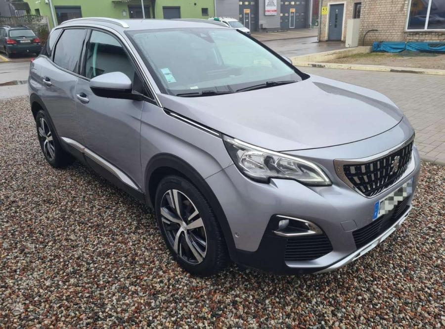 Pelēks Peugeot 3008 2019 Tauragė, ar dzinēja tilpumu 1.50 L un nobraukumu 202 tūkst. km par 9700 €, foto 2 vietnē AUTOMOTO.COM.LV