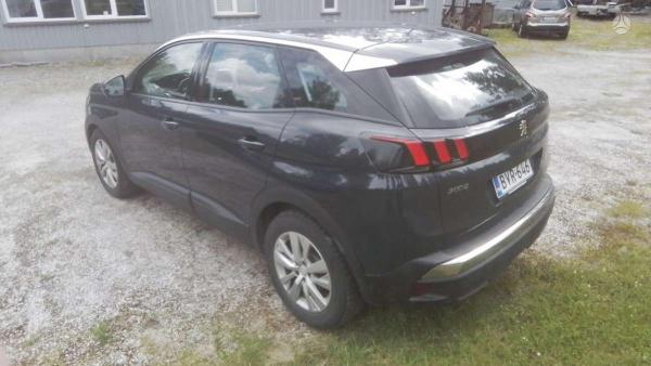 Grey Peugeot 3008 2019 in Marijampole, with an engine capacity of 1.20 L and mileage of 146 thousand km for 8900 €, photo 4 on AUTOMOTO.COM.LV