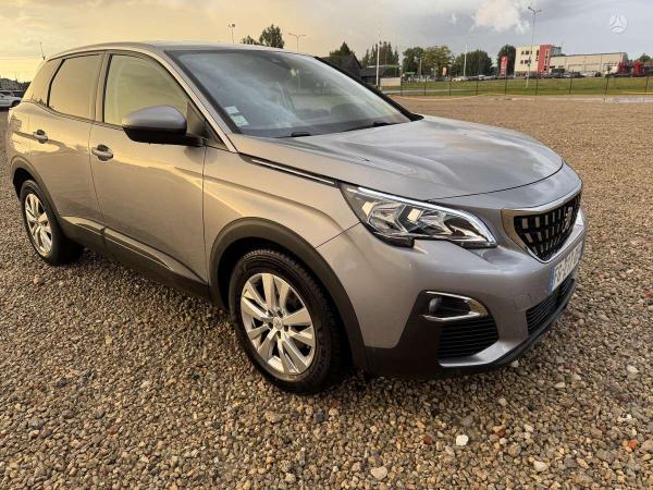 Grey Peugeot 3008 2019 in Taurage, with an engine capacity of 1.50 L and mileage of 246 thousand km for 8600 €, photo 4 on AUTOMOTO.COM.LV