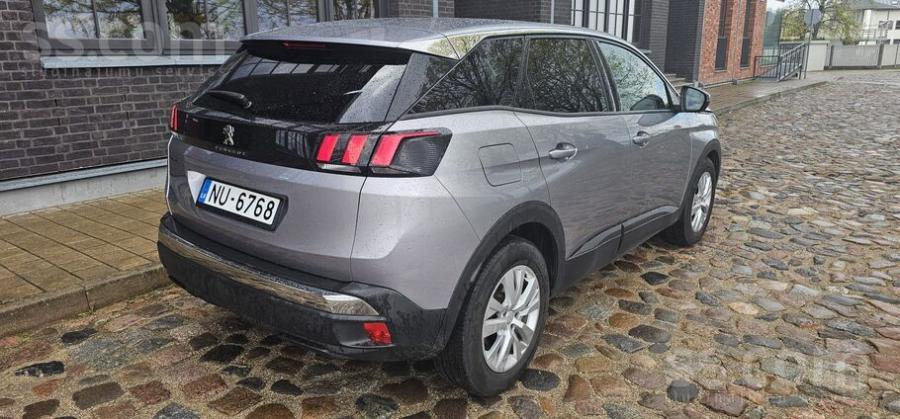 Grey Peugeot 3008 2020 in Riga, with an engine capacity of 1.50 L and mileage of 226 thousand km for 12350 €, photo 6 on AUTOMOTO.COM.LV