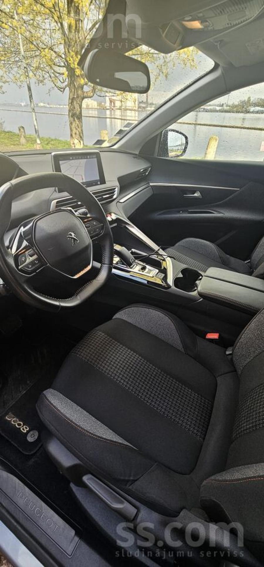 Grey Peugeot 3008 2020 in Riga, with an engine capacity of 1.50 L and mileage of 226 thousand km for 12350 €, photo 7 on AUTOMOTO.COM.LV