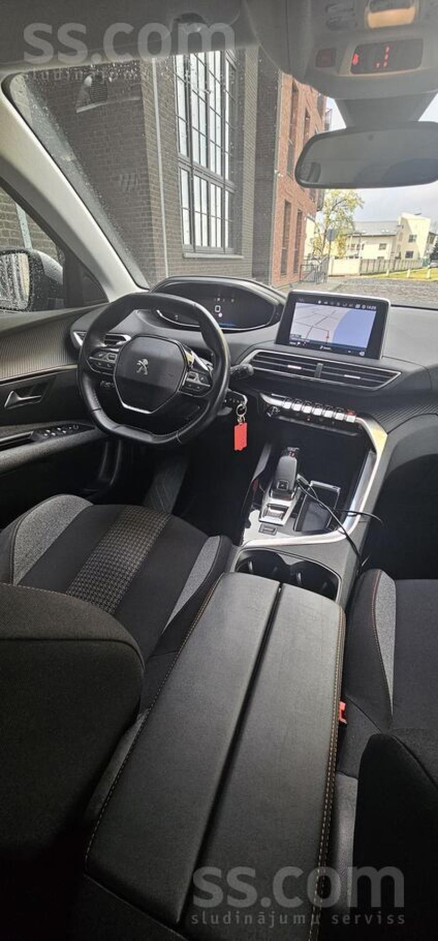 Grey Peugeot 3008 2020 in Riga, with an engine capacity of 1.50 L and mileage of 226 thousand km for 12350 €, photo 8 on AUTOMOTO.COM.LV