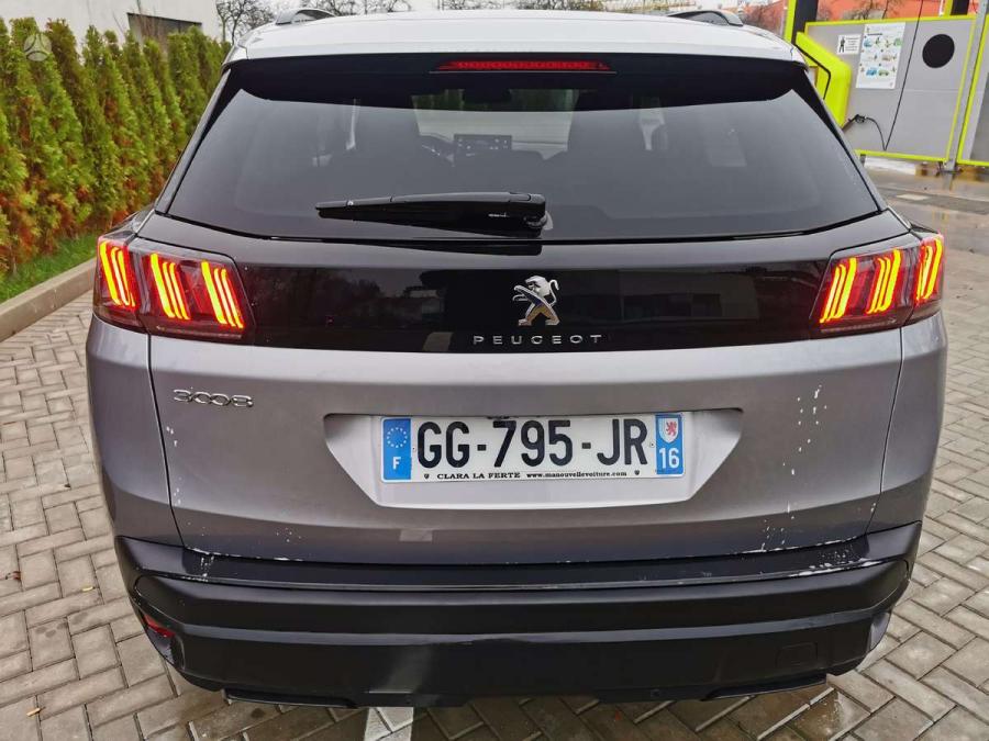 Pelēks Peugeot 3008 2022 Kauņa, ar dzinēja tilpumu 1.50 L un nobraukumu 177 tūkst. km par 15500 €, foto 6 vietnē AUTOMOTO.COM.LV