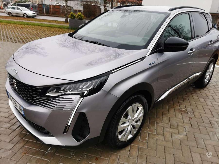 Pelēks Peugeot 3008 2022 Kauņa, ar dzinēja tilpumu 1.50 L un nobraukumu 170 tūkst. km par 13900 €, foto 3 vietnē AUTOMOTO.COM.LV