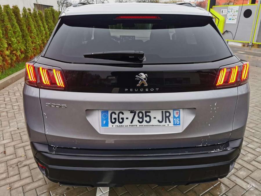 Pelēks Peugeot 3008 2022 Kauņa, ar dzinēja tilpumu 1.50 L un nobraukumu 170 tūkst. km par 13900 €, foto 5 vietnē AUTOMOTO.COM.LV